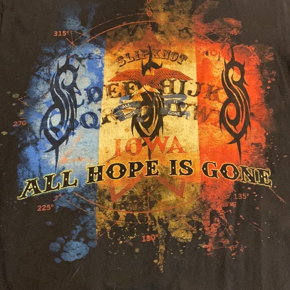 Anvil | Shirts | Vintage Slipknot All Hope Is Gone Concert Tour Tee ...